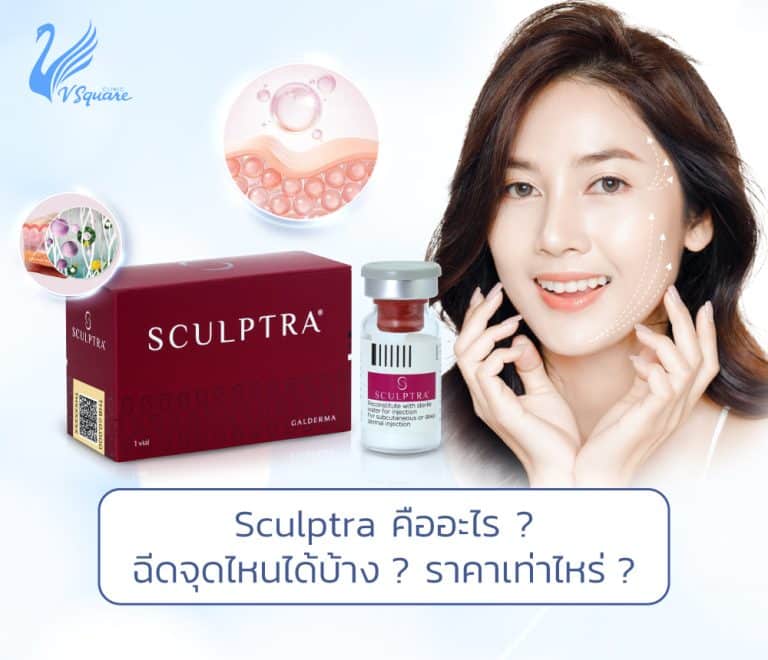 Sculptra คืออะไร ? ฉีดจุดไหนได้บ้าง ? รวมสิ่งที่ต้องรู้ก่อนฉีด
