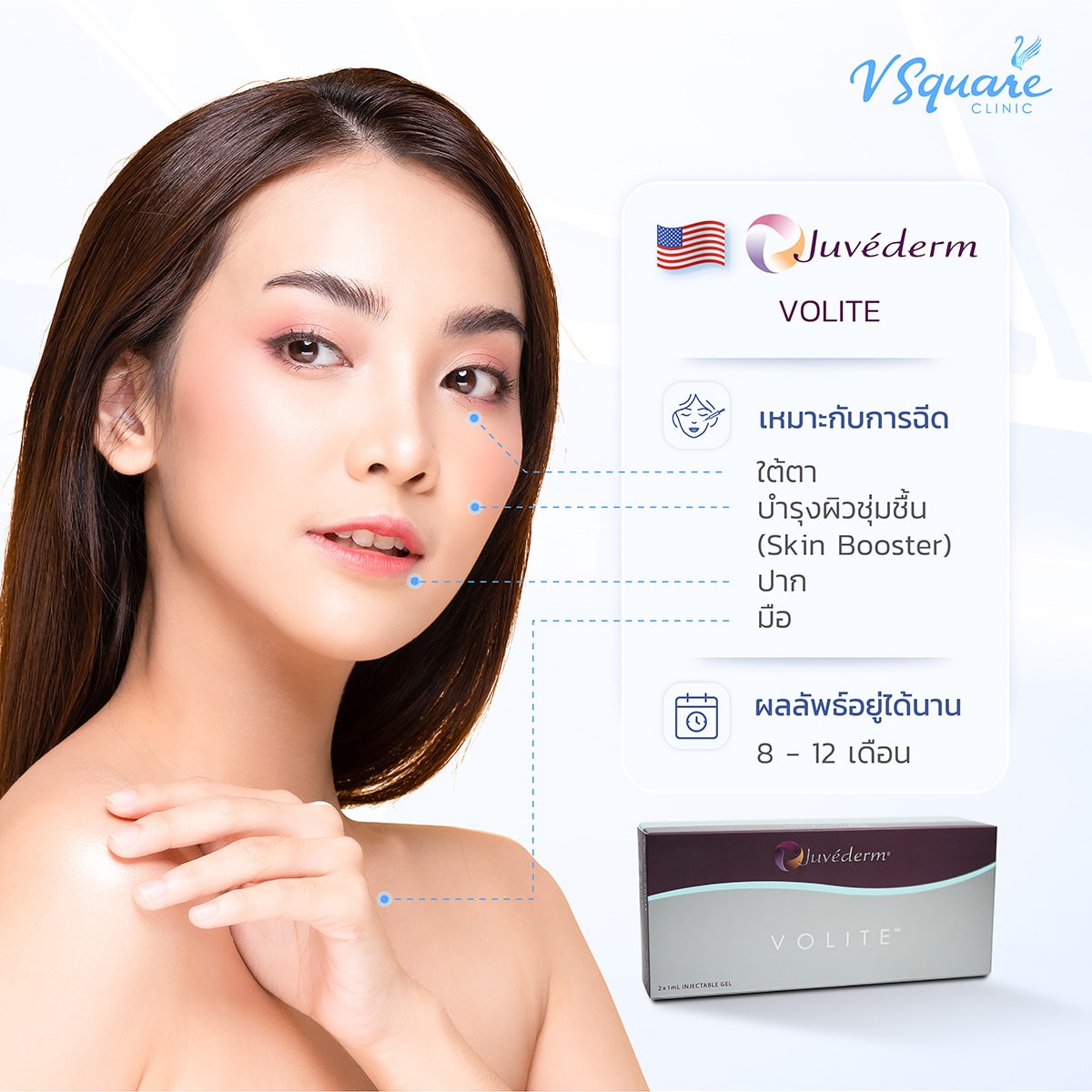 Juvederm Volite คืออะไร ? ราคาเท่าไหร่ ? อยู่ได้นานไหม