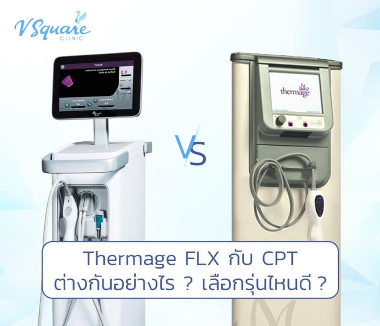 6 ข้อแตกต่างระหว่าง Thermage FLX กับ CPT เลือกรุ่นไหนดี