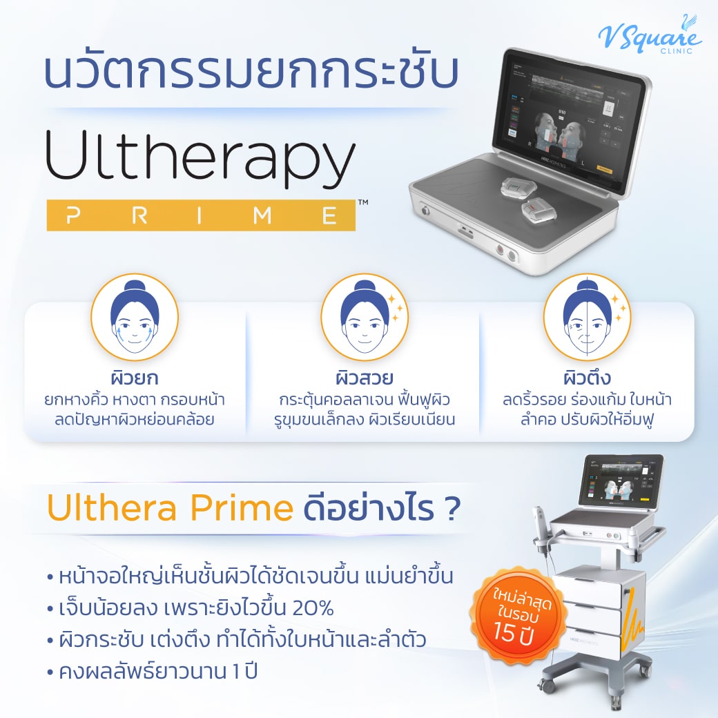 Ulthera Prime ราคาเท่าไหร่ ? เจาะลึกทุกปัจจัย ก่อนตัดสินใจทำ
