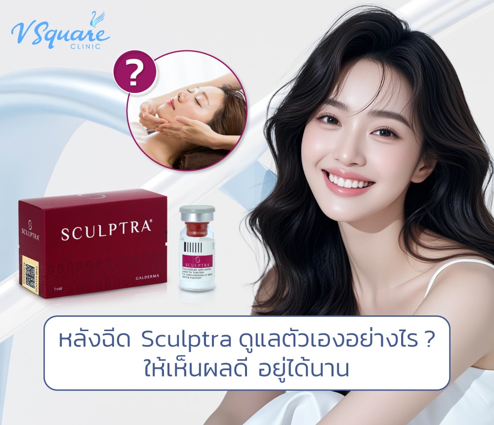 หลังฉีด Sculptra ห้ามทำอะไร? ดูแลอย่างไรให้ผลลัพธ์อยู่ได้นาน
